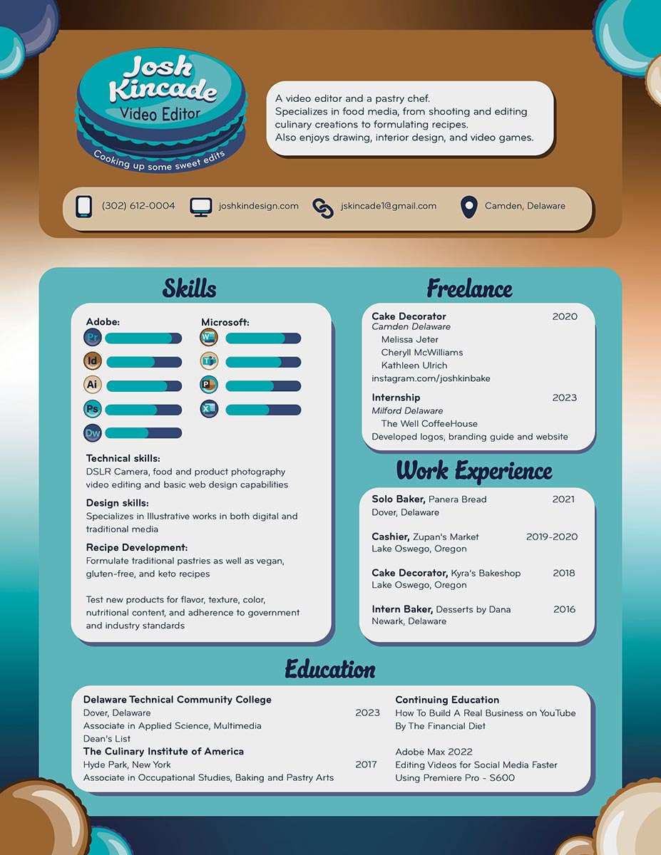 Contact – Josh Kincade Portfolio